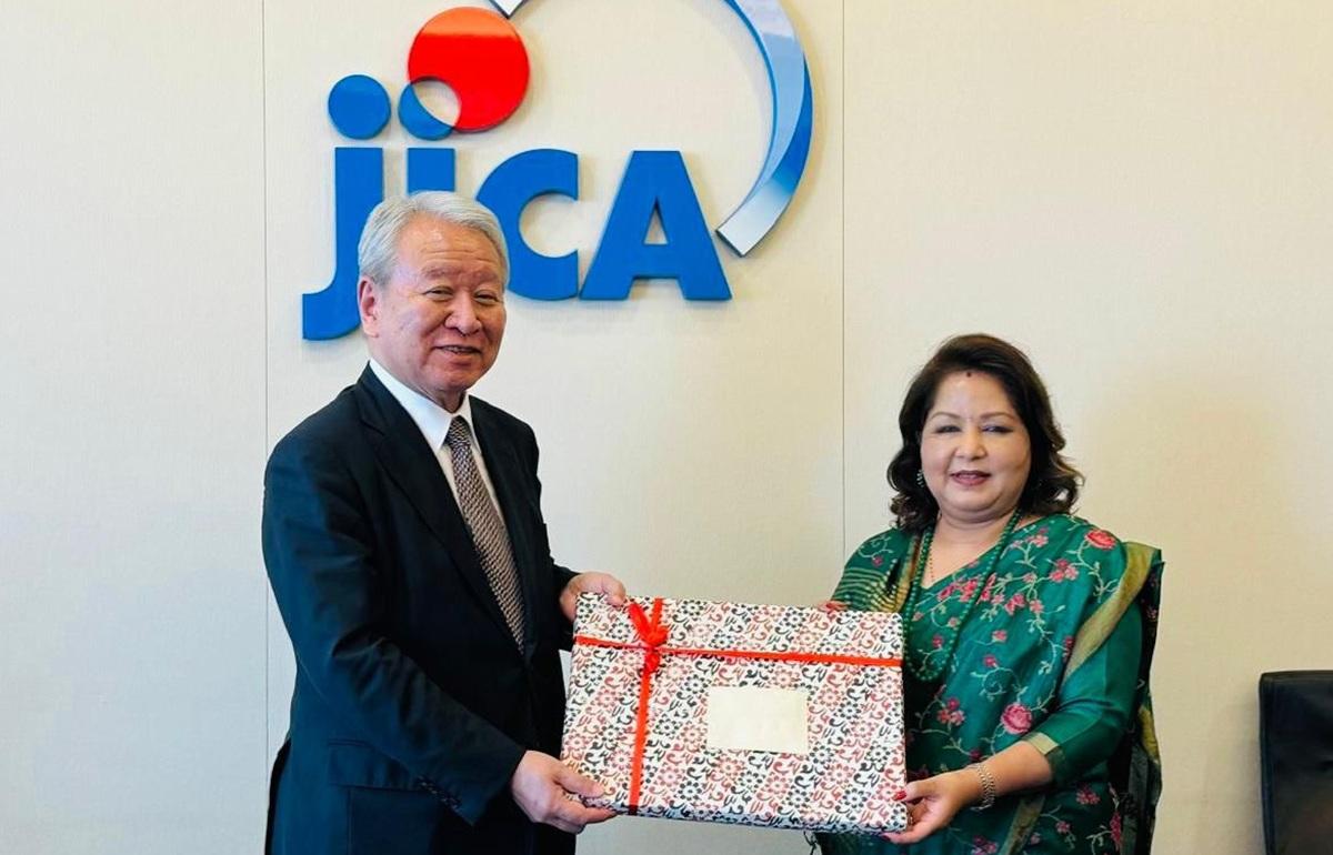Foreign Minister Holds Talks with JICA President in Tokyo - NepalverifiedNews